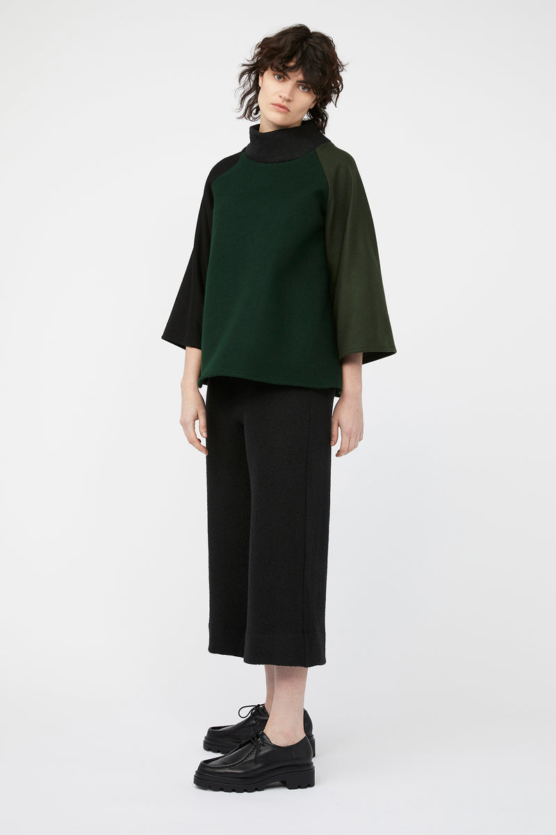 MOSAIC JUMPER [ GREEN / BLACK ] – keegan